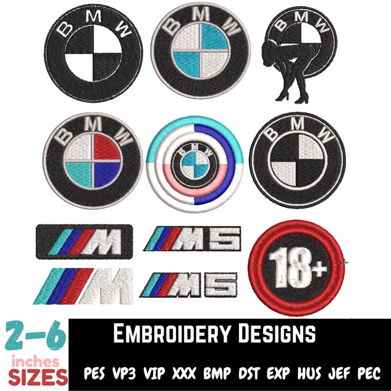 Embroidery Bmw Designs - Etsy