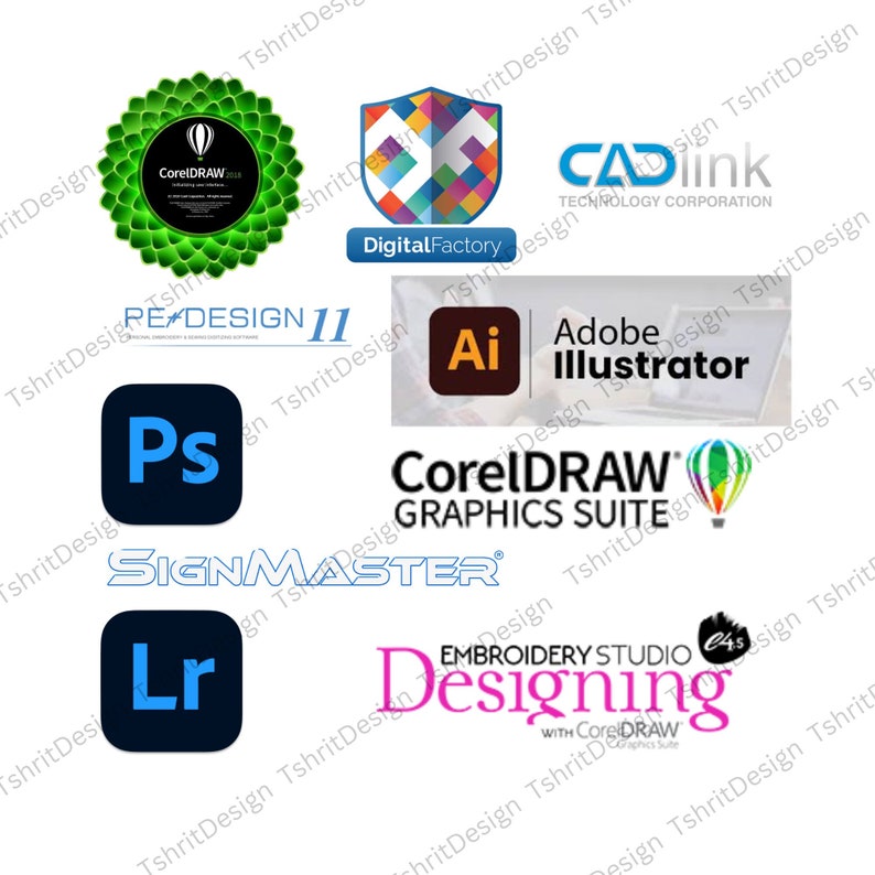 Wilcom,cadlink,pe Design,signmaster V5,photoshop,lightroom,full Version Lifetime. - Etsy
