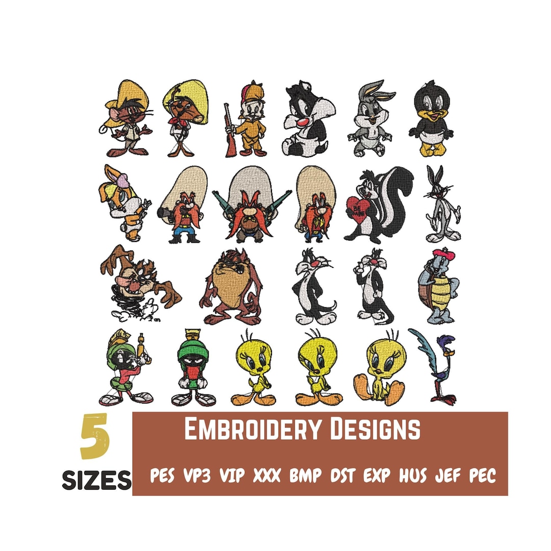 Looney Tunes Embroidery Designs Machine Design Looney Tines Embroidery ...
