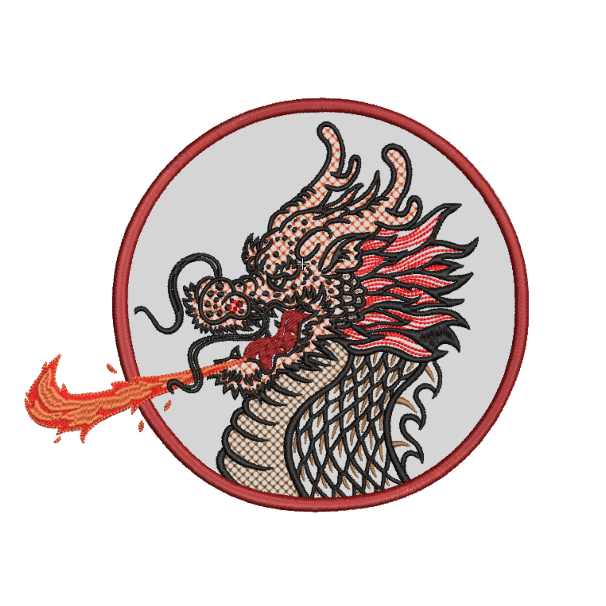 Dragon Machine Embroidery Designs dragon Embroidery Designs - Etsy