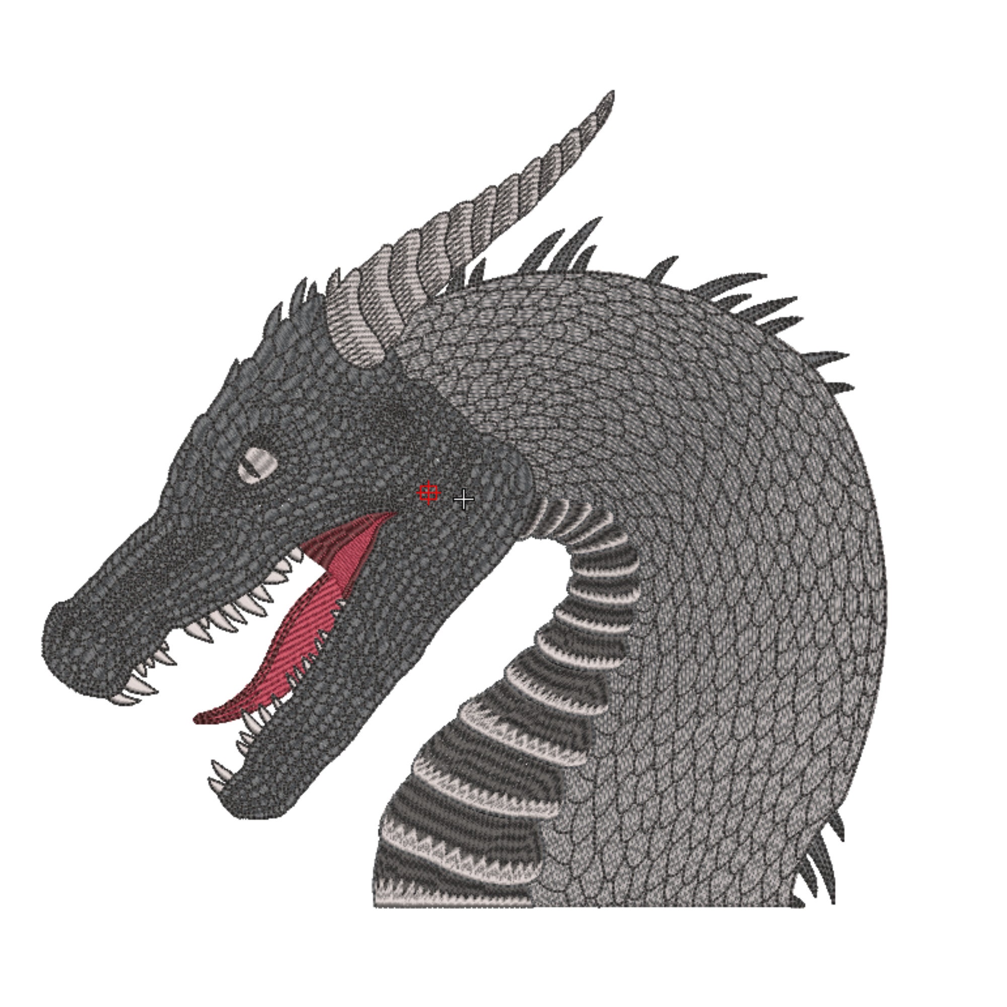 Machine Dragon Drawing