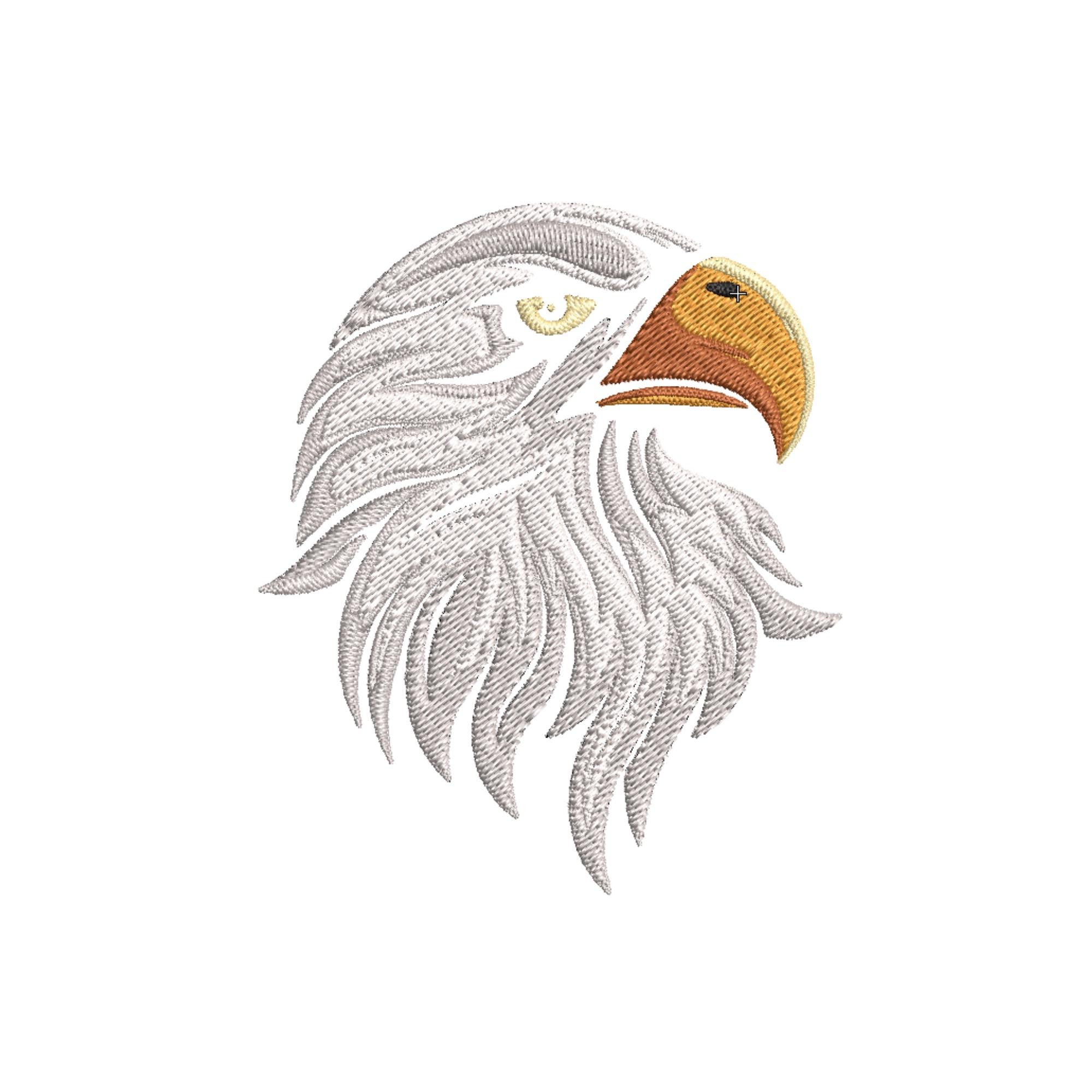 Eagle Head Embroidery Design Machine Embroidery Pattern Bundle ...