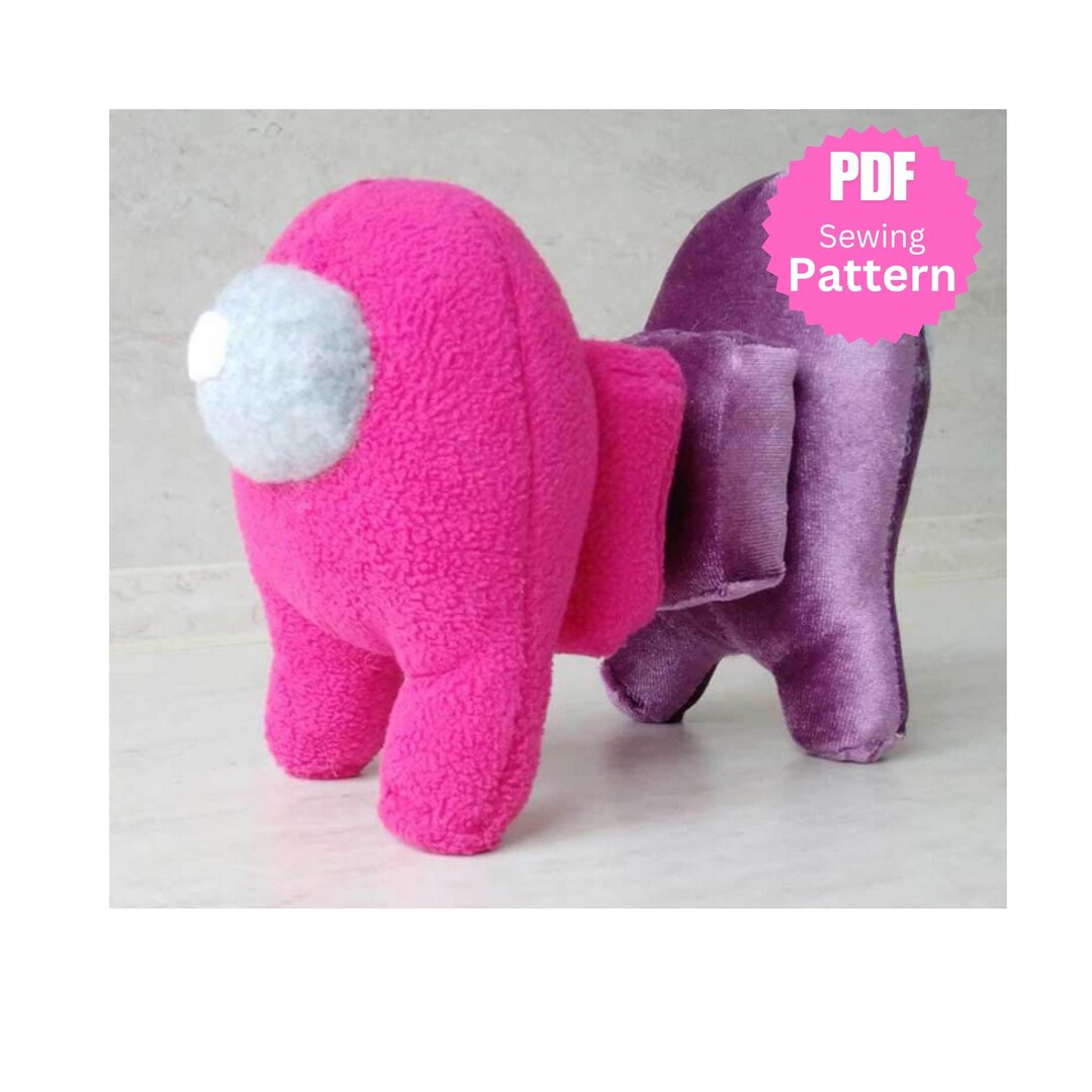 Robot Sewing Pattern Robot Plush With a Bow Pattern Cyberpunk Robot Toy ...