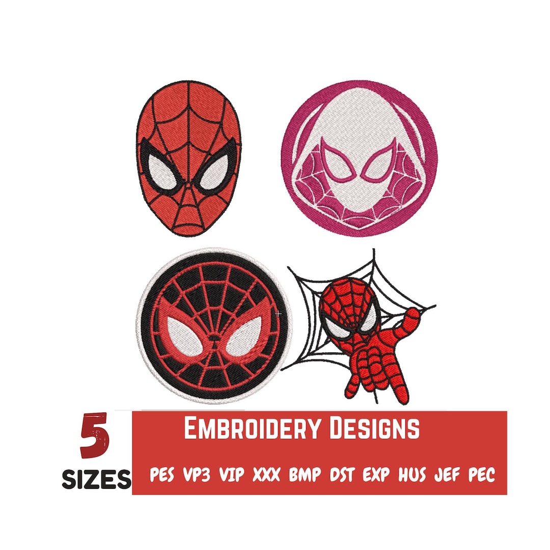 Spiderman Embroidery Design Machine Embroidery Designs Embroidery ...