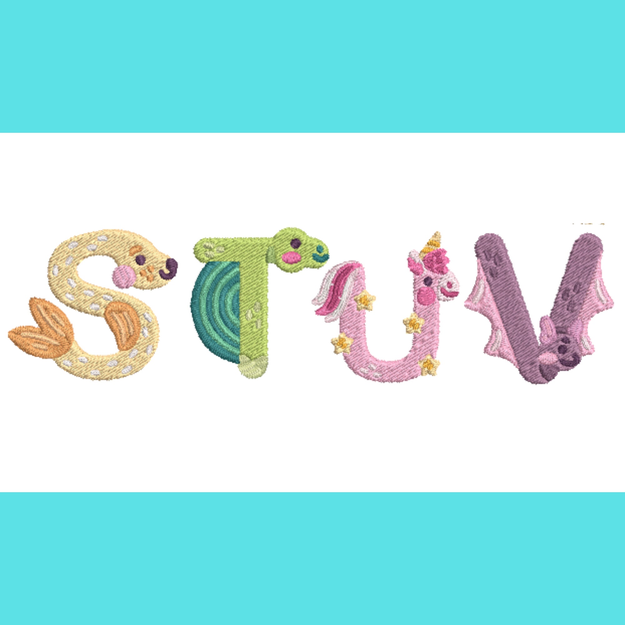 Alphabet Embroidery Designs Animal Alphabet Bundle Pes File A-Z ...
