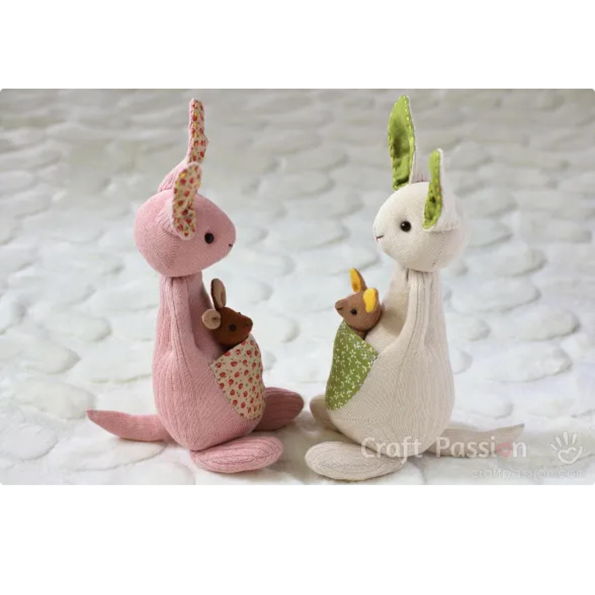 Kangaroo Sewing Patterns PDF Pattern Kangaroo Toy Plush Kangaroo and ...