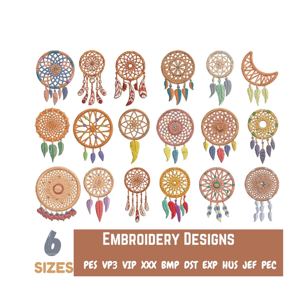 Dream Catcher Embroidery Designs Embroidery Machine Embroidery Pattern ...