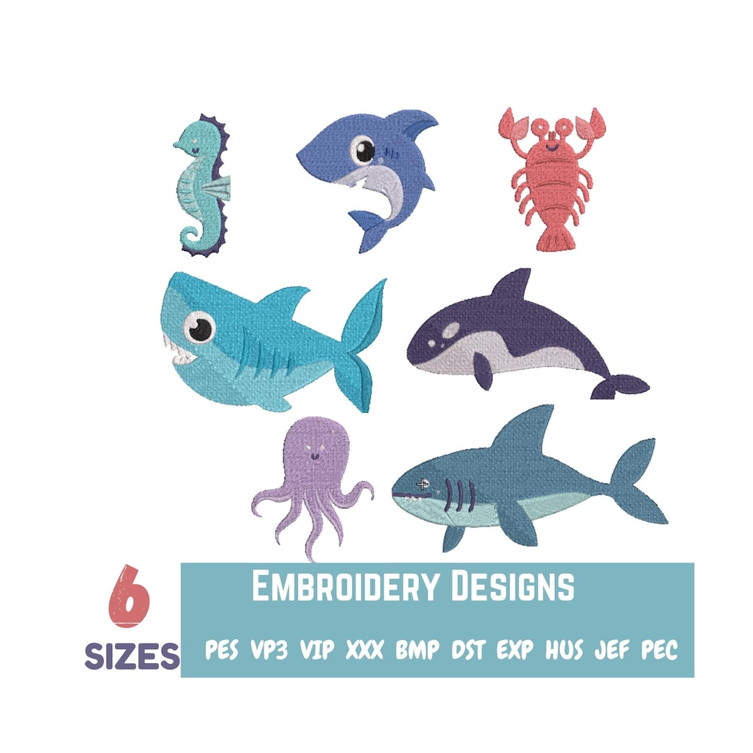 Fish Embroidery Design Fish Machine Embroidery Designs Fish Embroidery ...