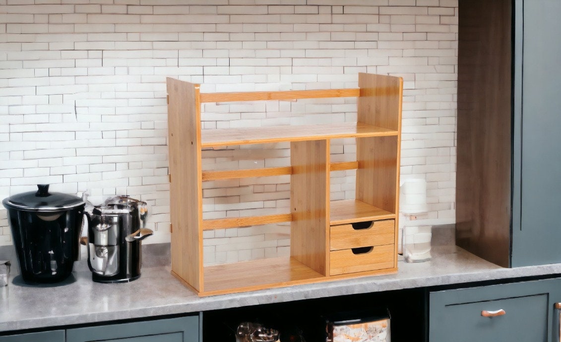 Wood Desktop Organizers-desktop Bookshelf Stationery Storage - Etsy