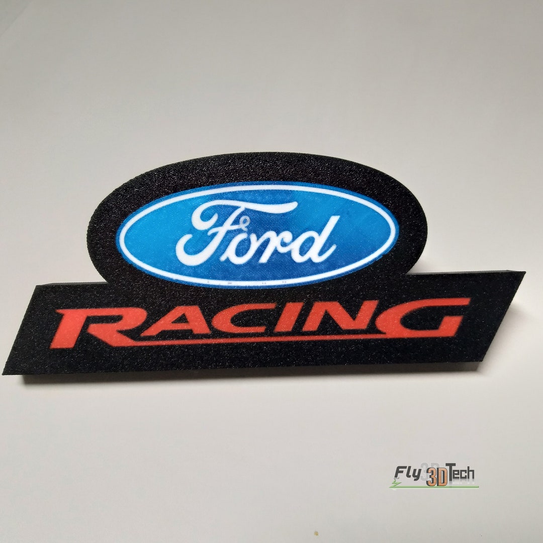 Ford Racing Logo Home Decor Bedroom Sign - Etsy