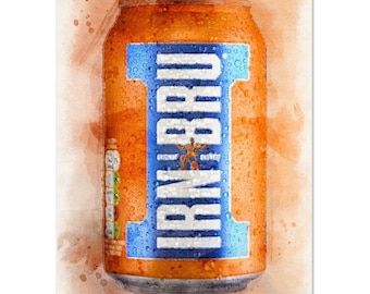 Irn Bru Wall Art - Etsy