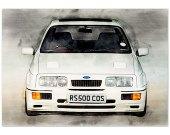 Ford Cosworth Poster - Etsy UK