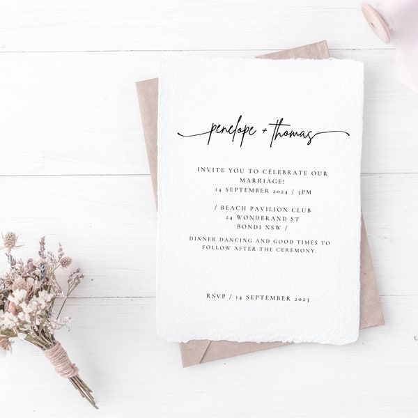 Wedding Invite Stamp - Etsy