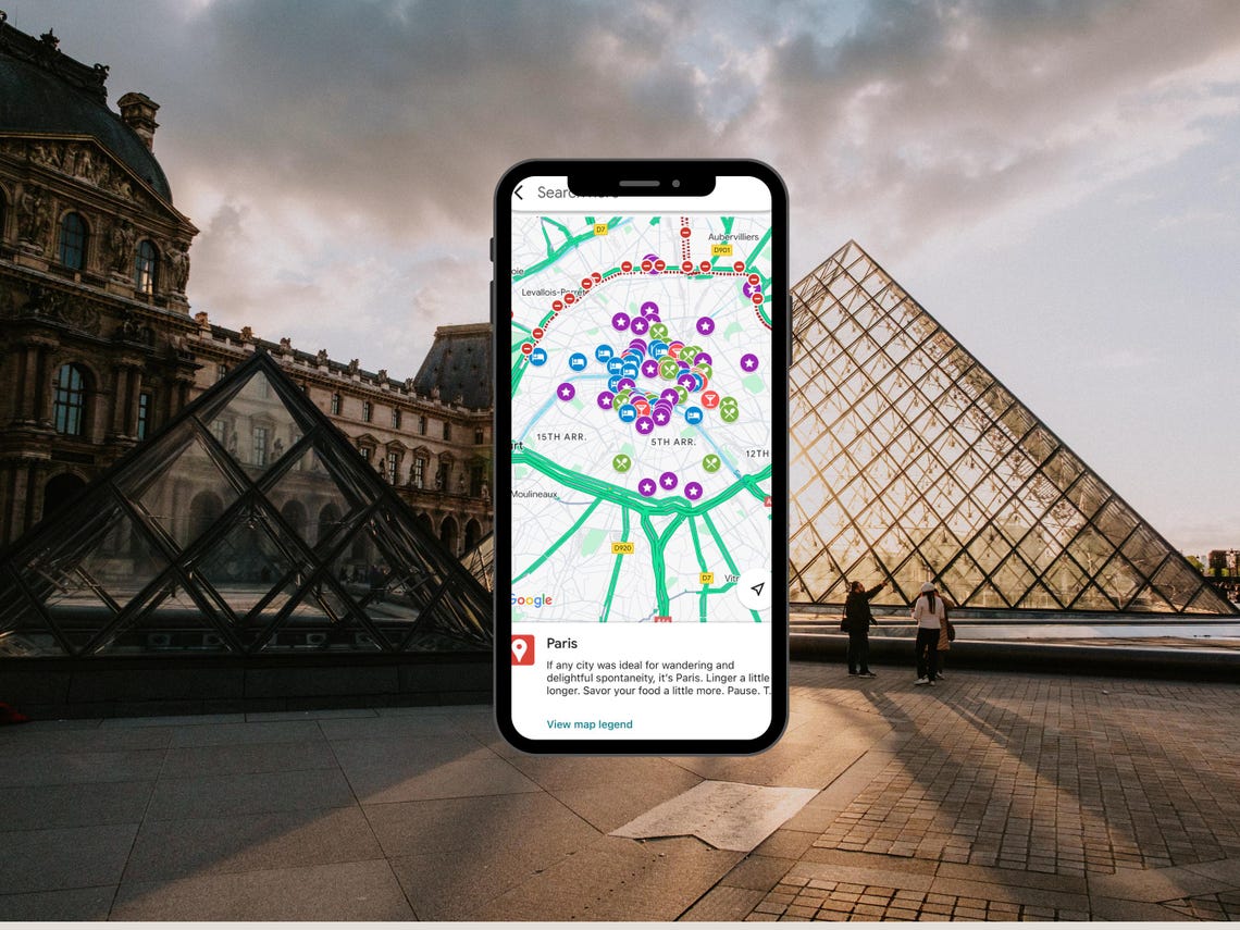 Ultimate Paris Travel Guide Map | Curated Paris Google Map With ...