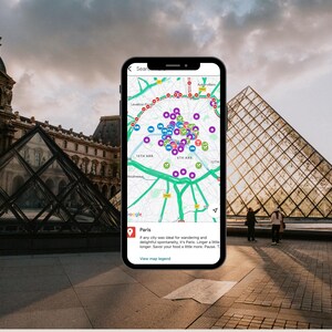 Ultimate Paris Travel Guide Map | Curated Paris Google Map With ...