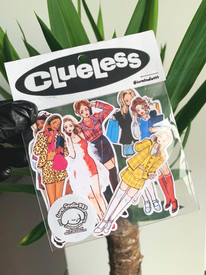 Clueless Sticker Pack |vinyl Stickers | Best Friend Gift| Sticker ...