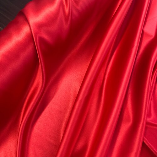 Emerald Green Fabric Bridal Satin Fabric Fabric by the - Etsy