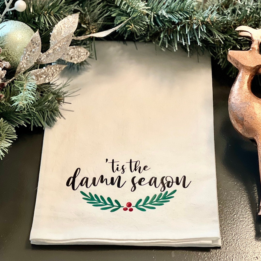 Tis the Damn Season Taylor Swift Tea Towel - Etsy