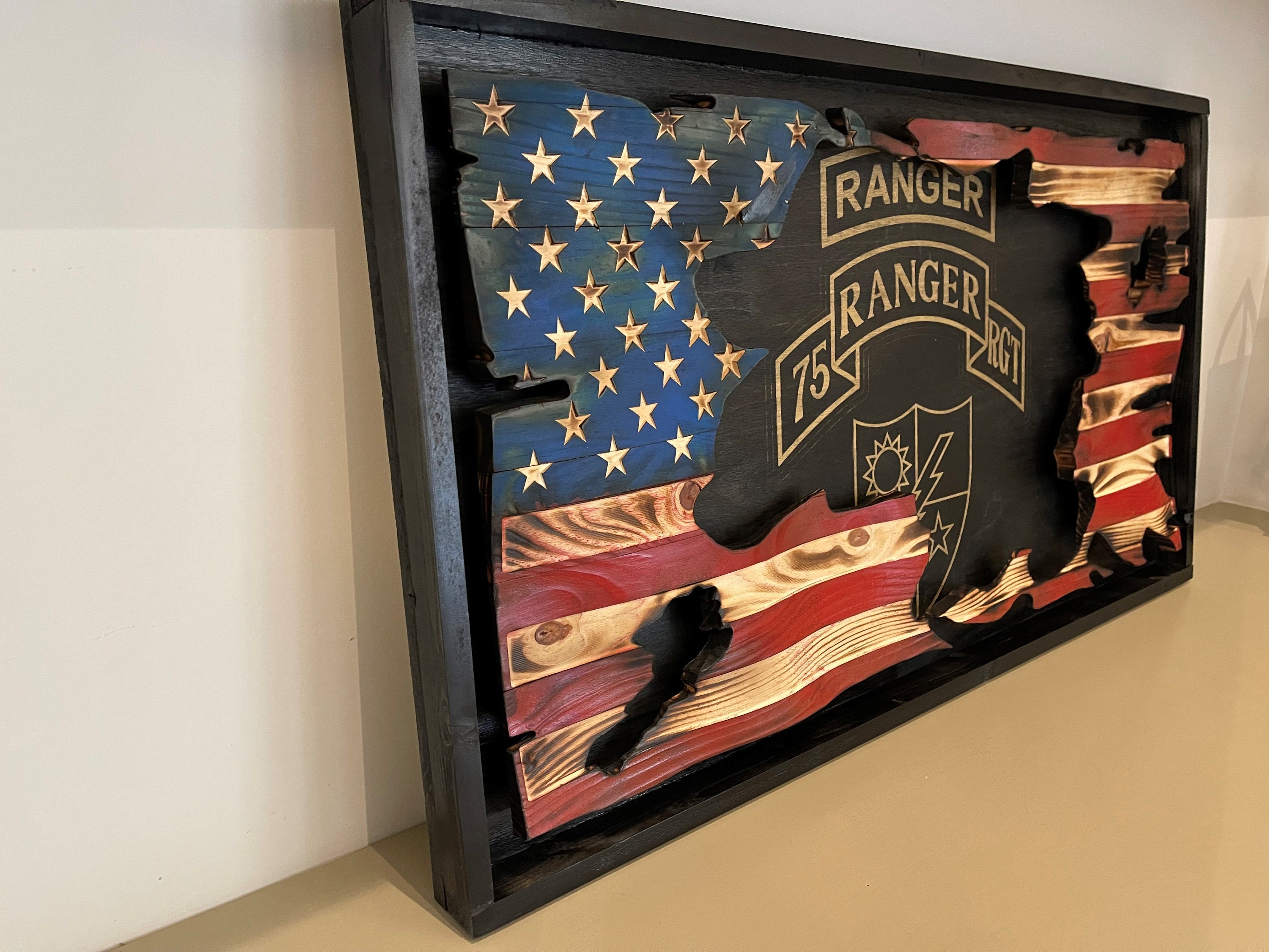 US Army Ranger Flag, Battalion Patch, Ranger Tab, Ranger Unit Crest ...