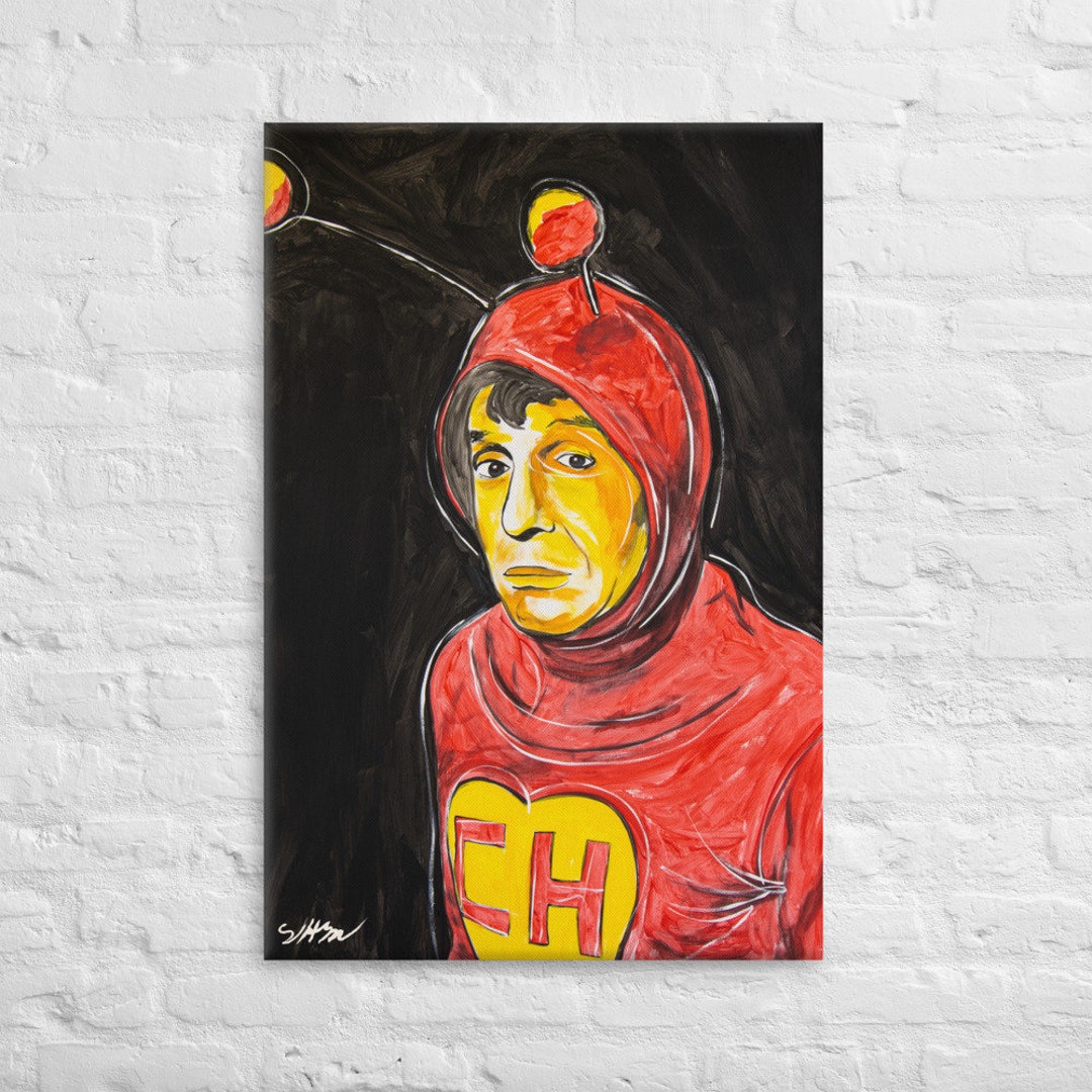 El Chapulín Colorado, Canvas Wall Art Print, Home Decor, Mexican ...