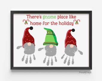 Printable Gnome Handprint - Etsy