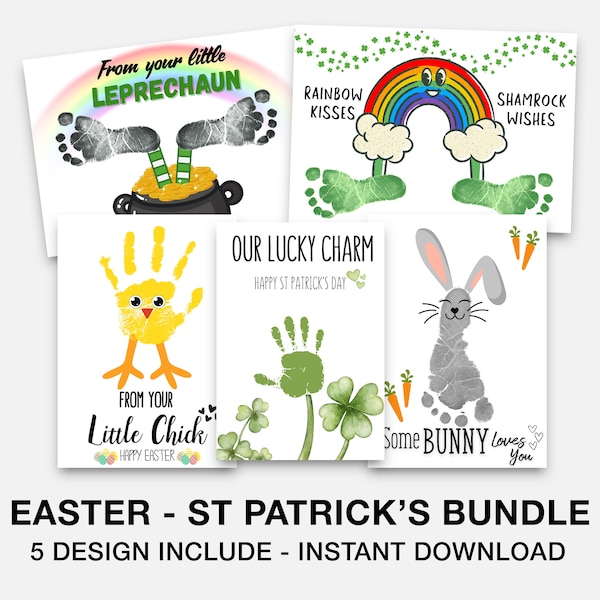 Footprint and Handprint Art - Etsy