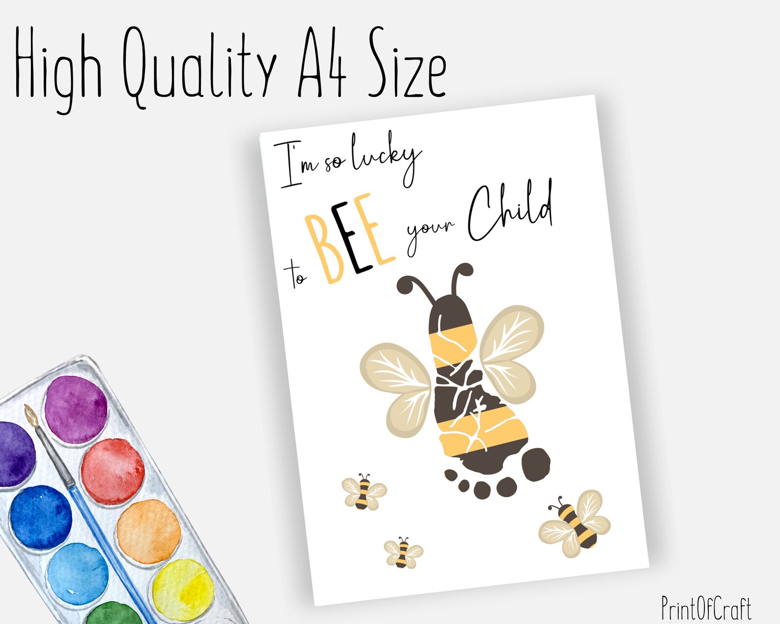 Mothers Day Footprint Handprint Art Mothers Day Footprint - Etsy