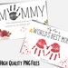 Mothers Day Handprint Craft Bundle, Mother Day Grandmother Handprint ...