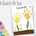 Mothers Day Handprint Craft, Mother Day Grown Love Handprint, Footprint ...