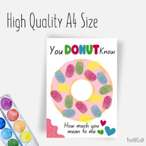 Valentines Day Handprint Craft, Fingerprint Art Craft, Valentines Day ...