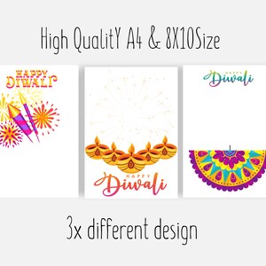 Diwali Day Handprint Art Craft, Preschool DIY Printable Activity Gift ...