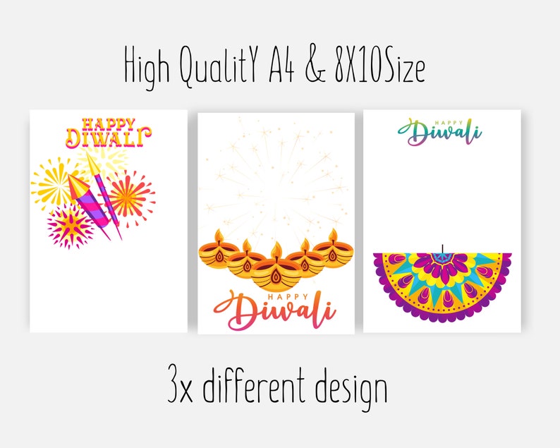 Diwali Day Handprint Art Craft, Preschool DIY Printable Activity Gift ...