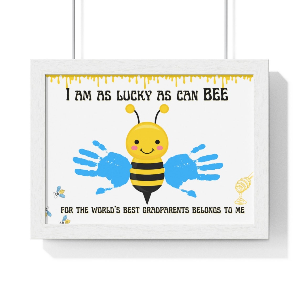 Lucky as Can BEE Grandparents Day Craft Grandparents Day - Etsy