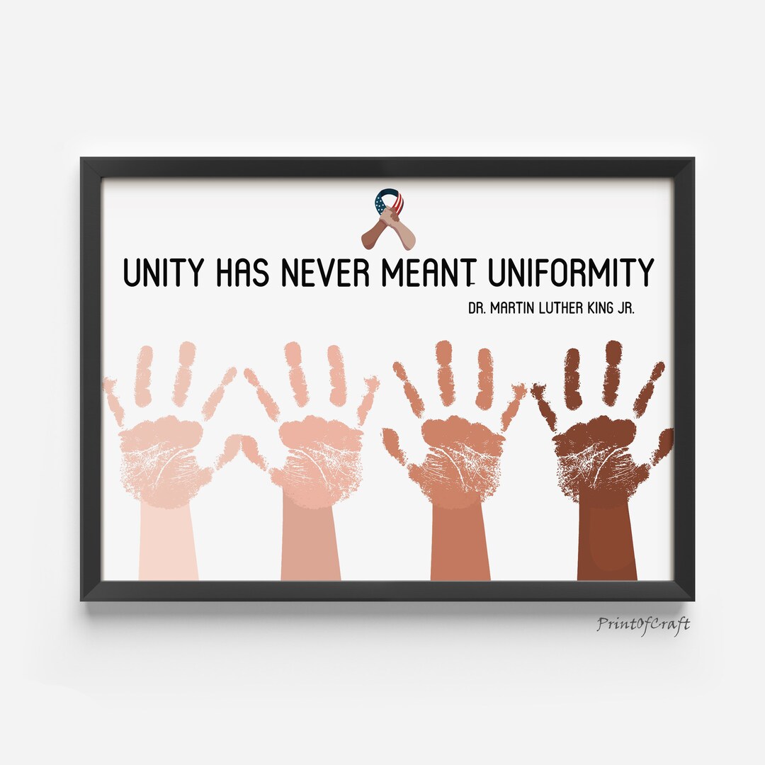 Martin Luther Handprint Craft, Activities Keepsake, Toddler Preschool ...