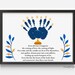 Hanukkah Handprint Footprint DIY Art Craft Bundle, Printable Christmas ...