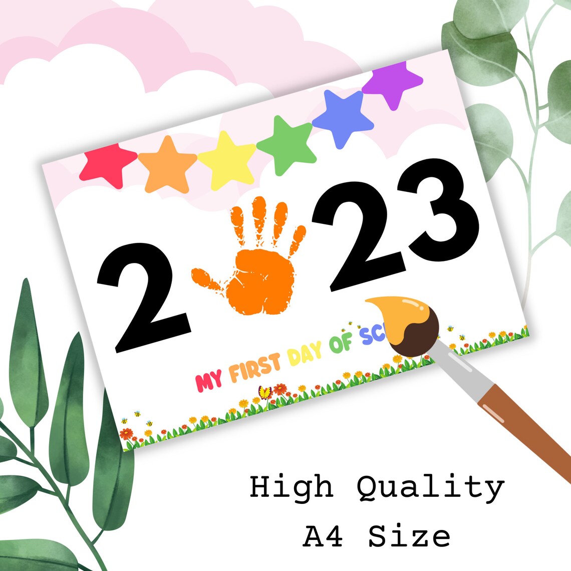 Preschool Handprint Bundle Handprint Craft for Preschool - Etsy