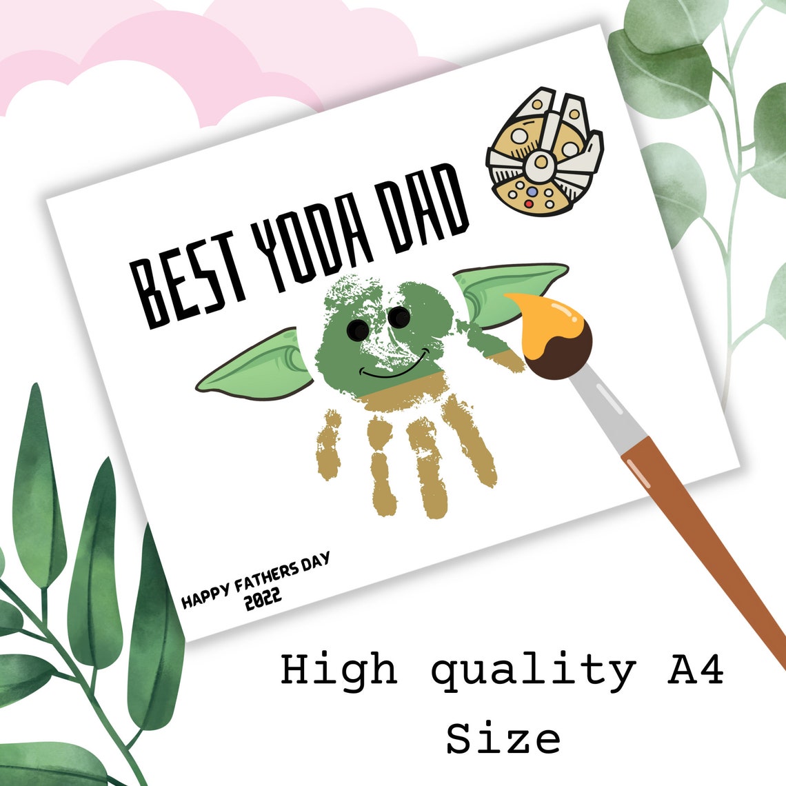 Father's Day Handprint Craft Super Bundle Father's - Etsy