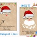 Christmas Handprint Craft, Christmas Santa Handprint Art, Christmas ...
