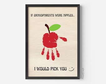 Hands Down Grandparents Day Craft, Grandparents Day Handprint ...