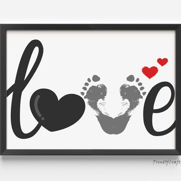 Love Handprint - Etsy