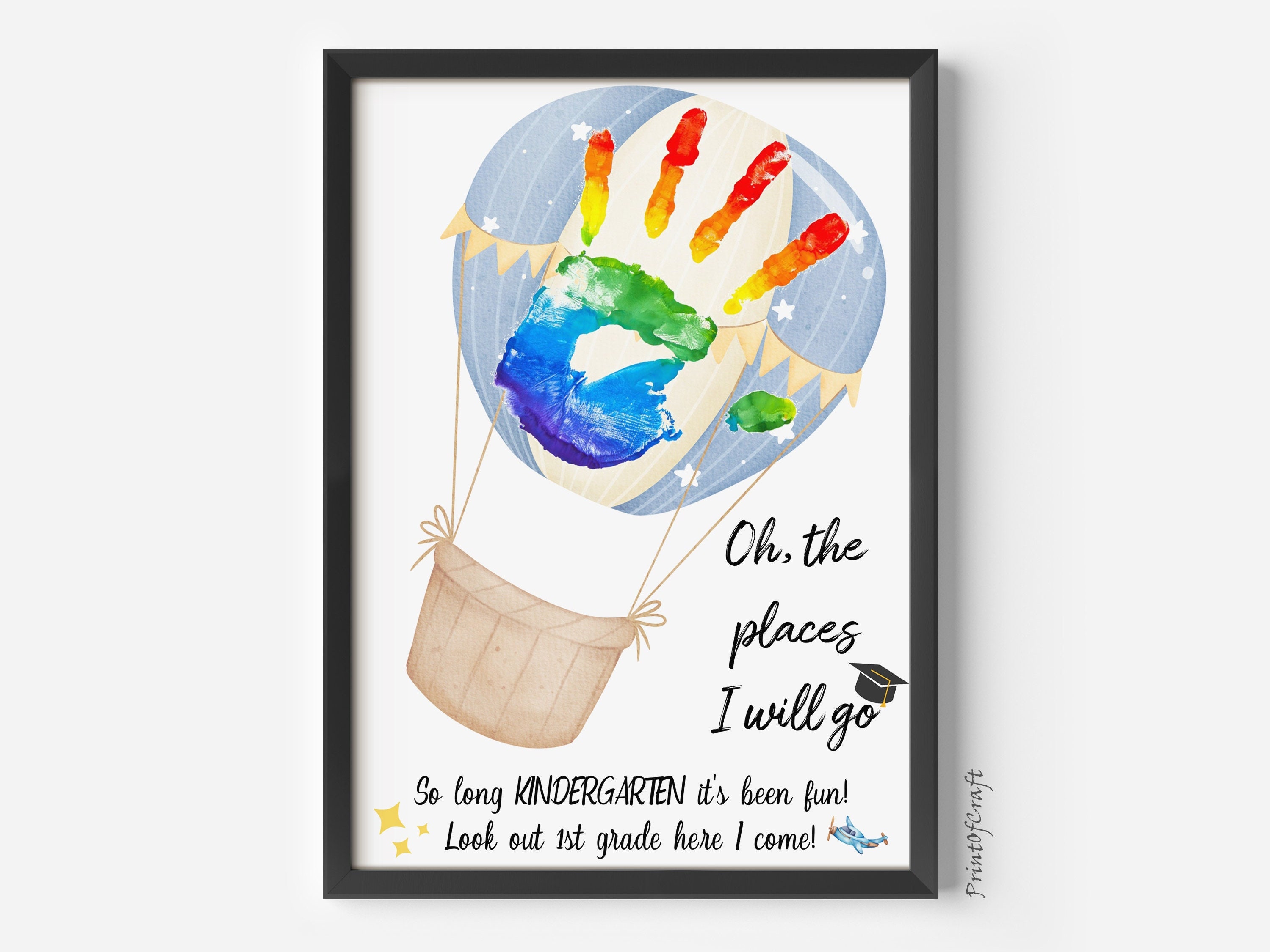 Kindergarten Graduationhandprint Art Craft, Handprint Footprint ...