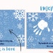 Winter Handprint Craft Art, Baby Toddler Kids DIY Snowflake Craft ...