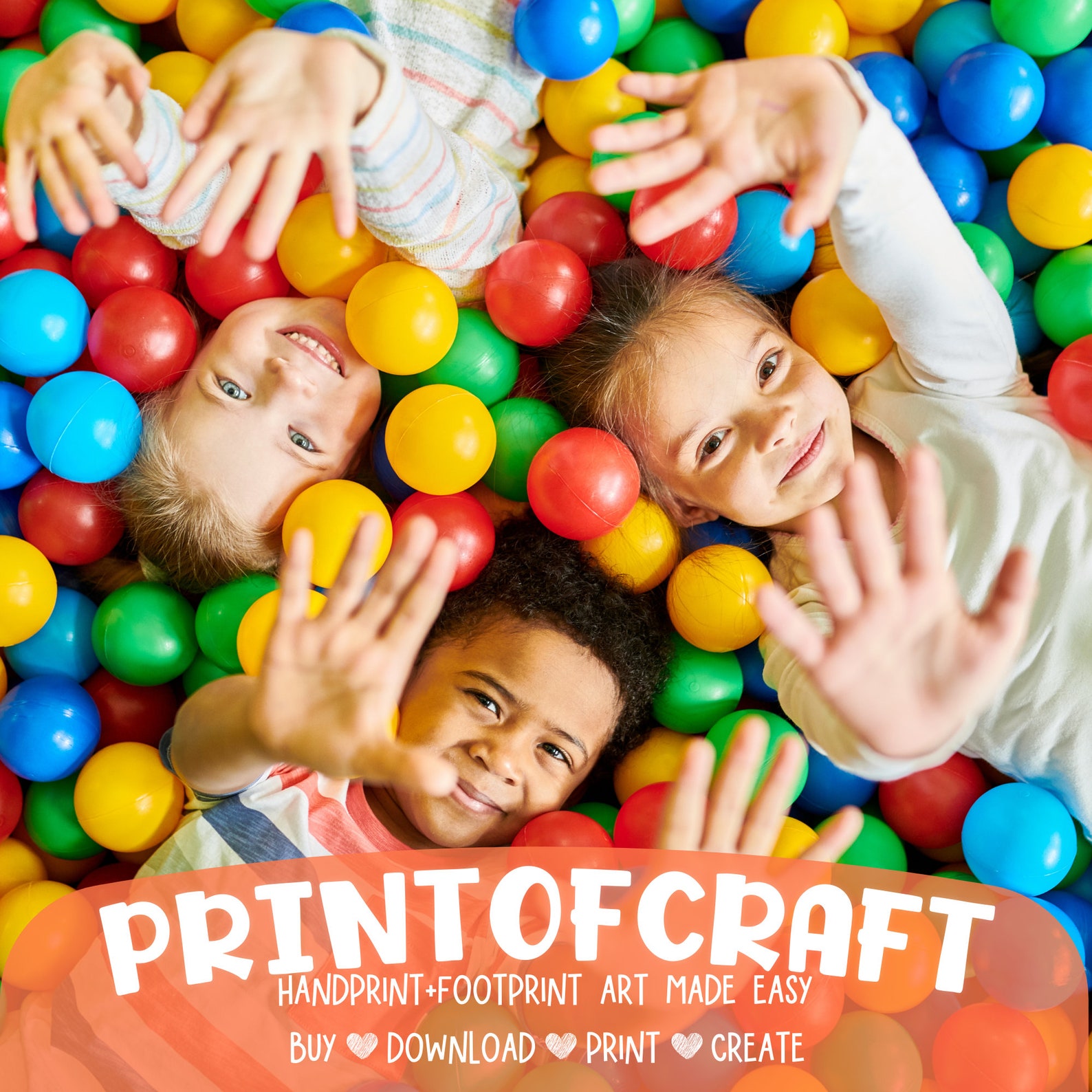 Alphabet Handprint Art Printable Craft, My Handprint Footprint Book ...