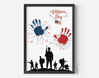 Handprint Memory Book Art Bundle Prints DIY Kids Crafts - Etsy