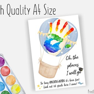 Kindergarten Graduationhandprint Art Craft, Handprint Footprint ...