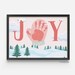 Christmas Handprint Joy, Footprint Handprint Christmas Art Craft, Baby ...