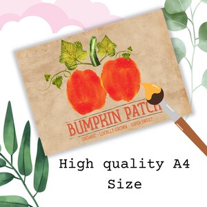 Pumpkin Bumpkin Thansgiving Handprint Art, Baby Toddler Bottom Print ...