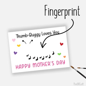 Mothers Day Fingerprint Handprint Art, Mothers Day Handprint Footprint ...