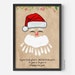 Christmas Handprint Craft, Christmas Santa Handprint Art, Christmas ...