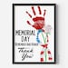 Kids Handprint for Memorial Day, Handprint Preschool Kids Craft ...